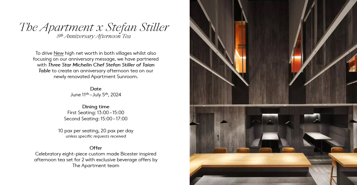 Bicester and STILLER by Stefan Stiller Collaborate for Terrace ...