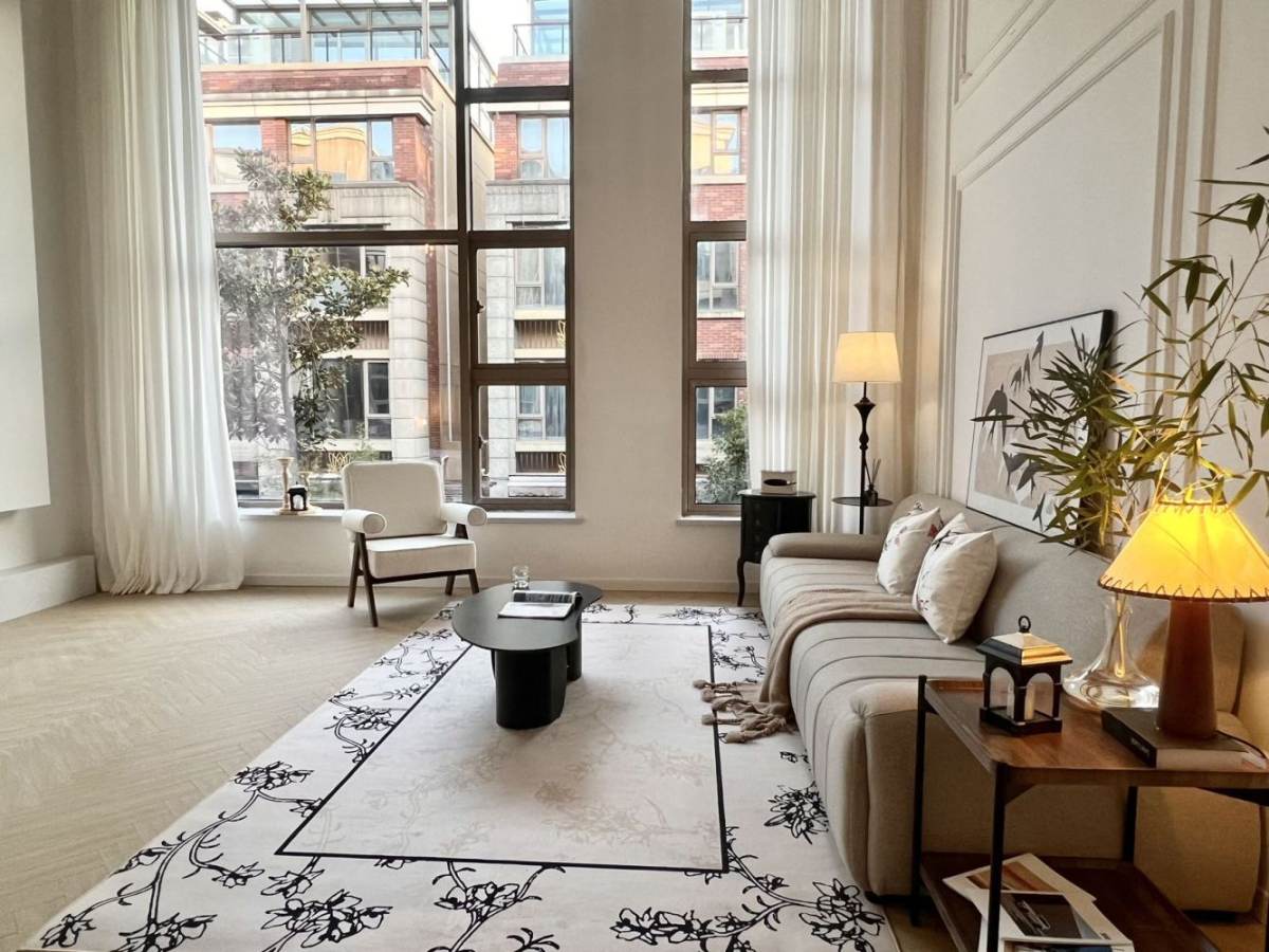 Qingpu 300 sqm 4 br/5 bath Villa &floor heating &yard &terrace ...